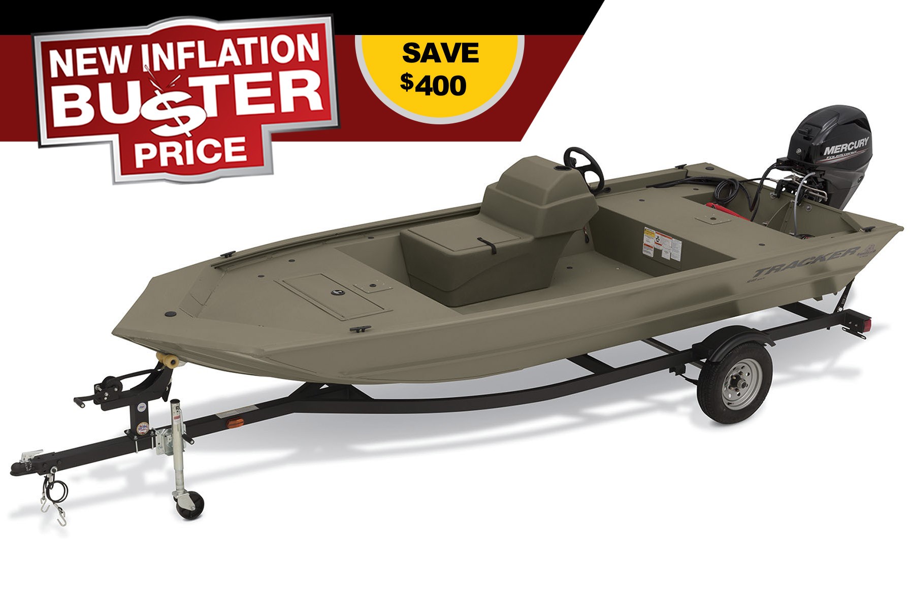 TRACKER Aluminum Jon Boats