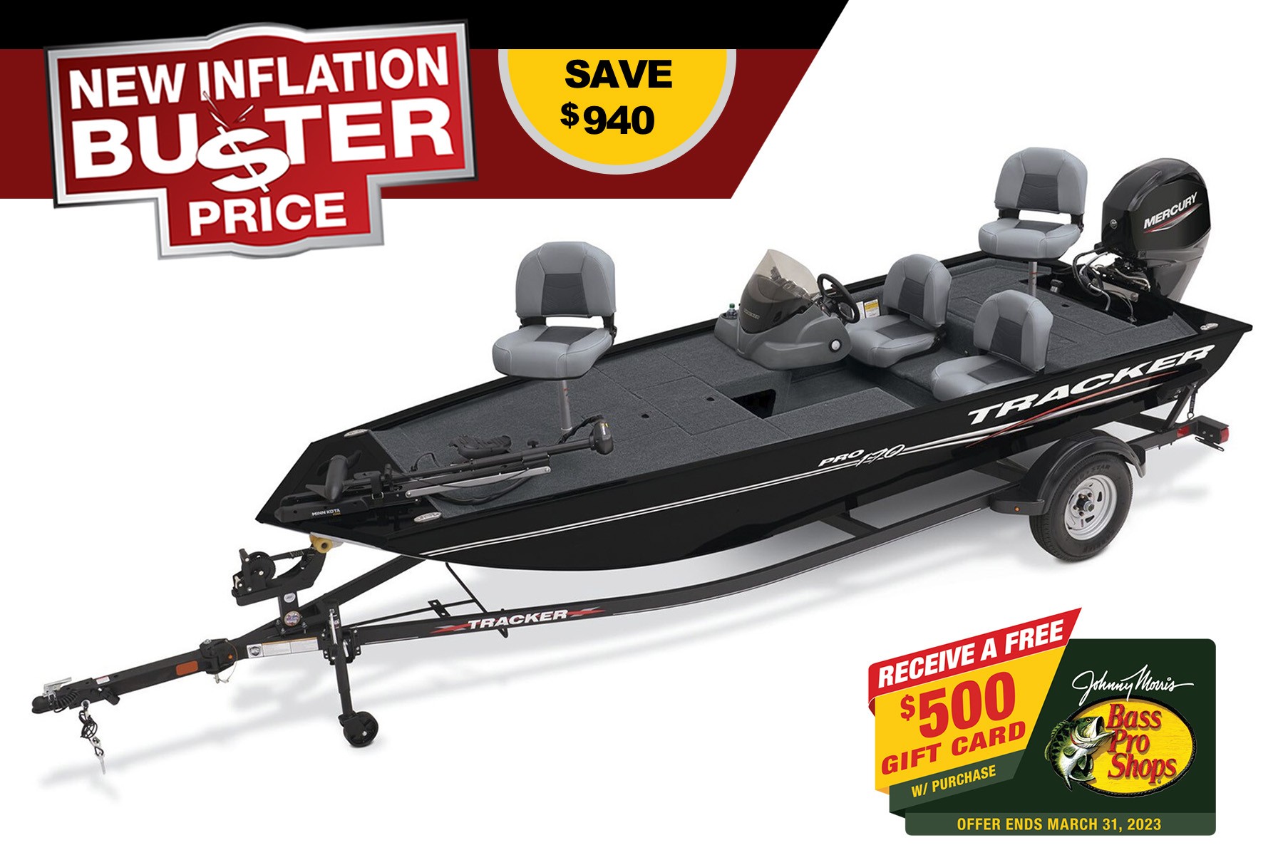 TRACKER Mod V Aluminum Bass Boats
