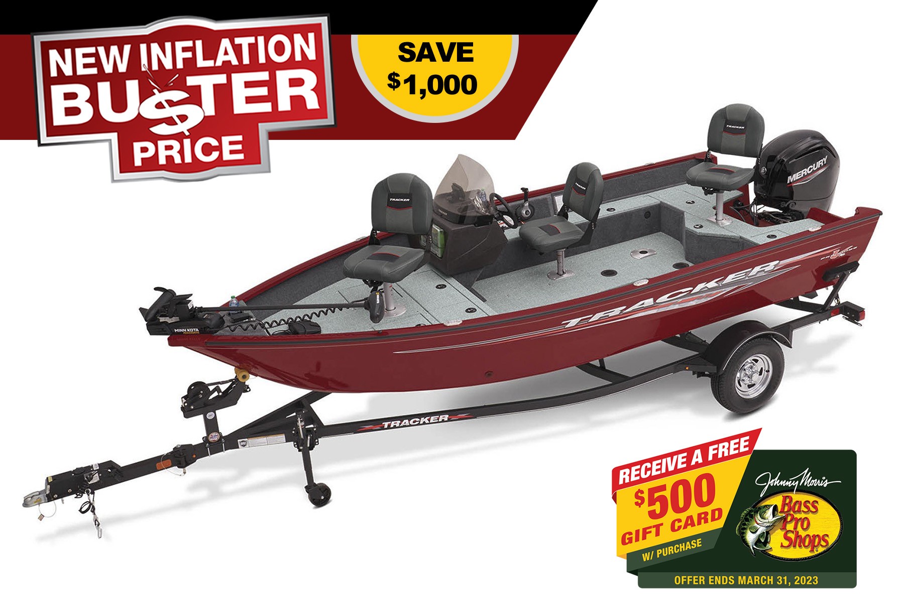 TRACKER Aluminum Deep V Fishing Boats