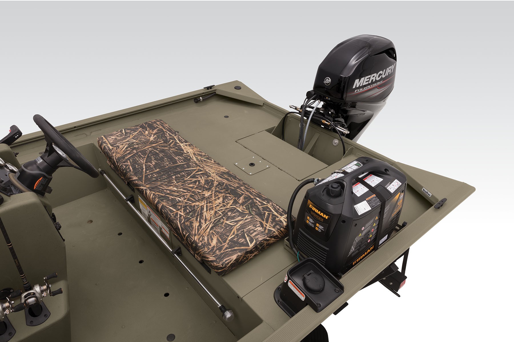 2019 GRIZZLY 1860 CC Sportsman - TRACKER Hunt and Fish Jon Boat