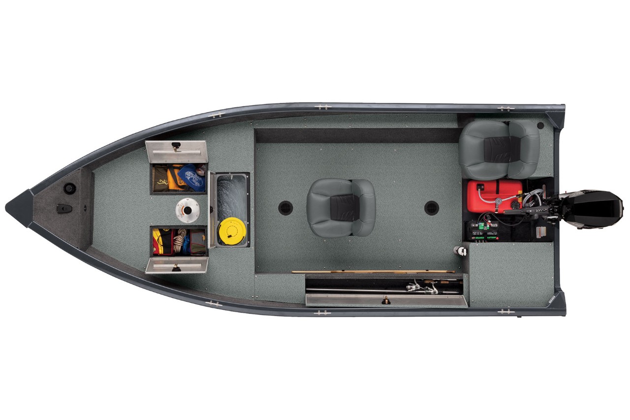 2019 Guide V-16 Laker DLX T - TRACKER Deep V Multi-Species Boat