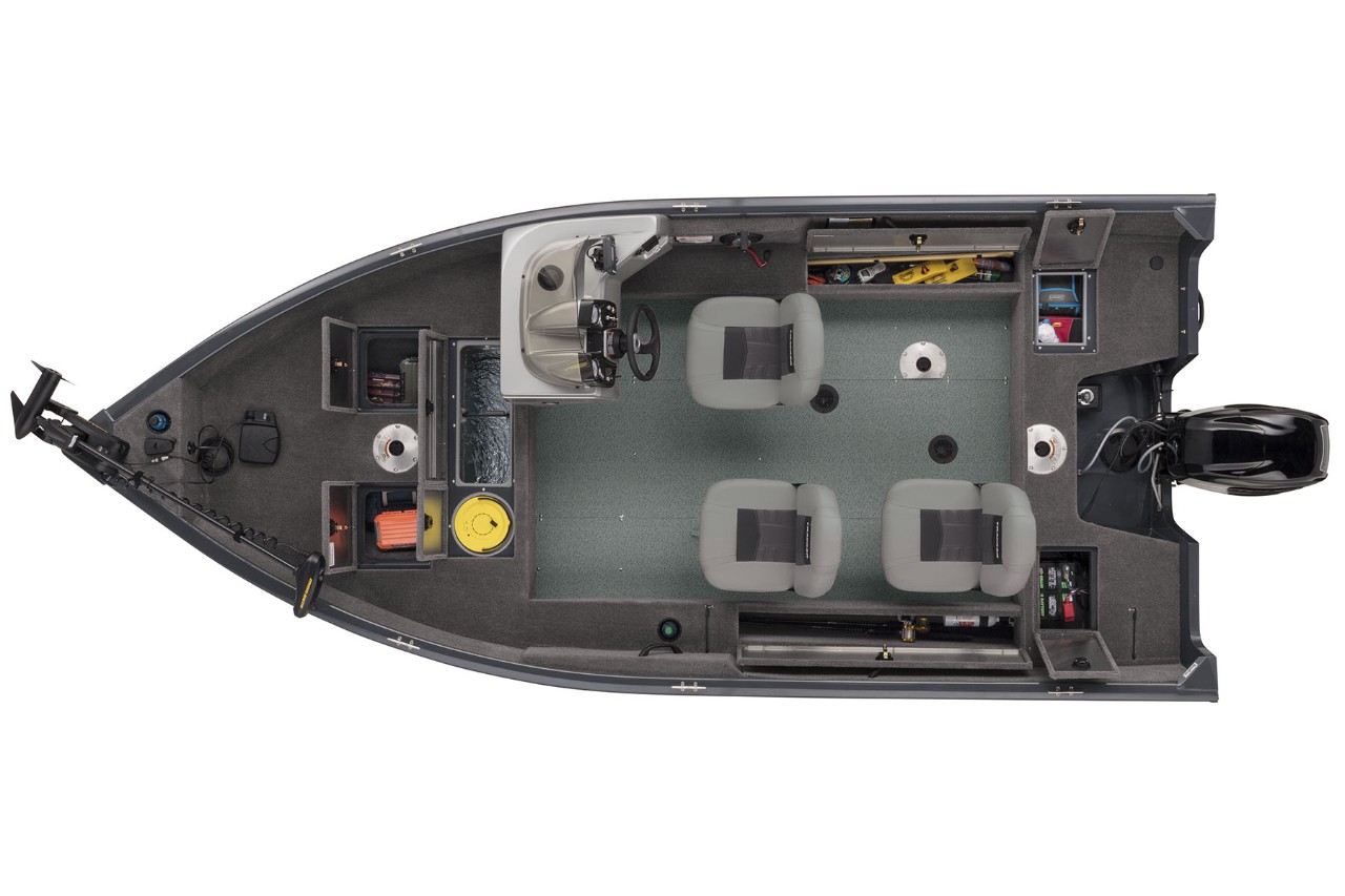 2019 PRO GUIDE V-16 SC - TRACKER Deep V Multi-Species Boat