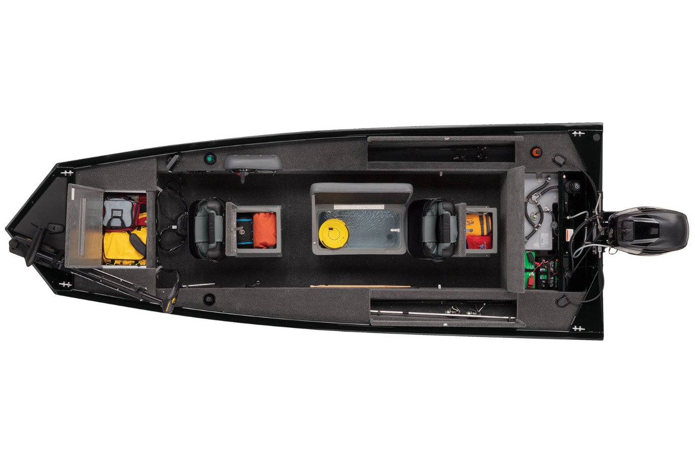 2019 PANFISH 16 - TRACKER Mod V Panfish Boat