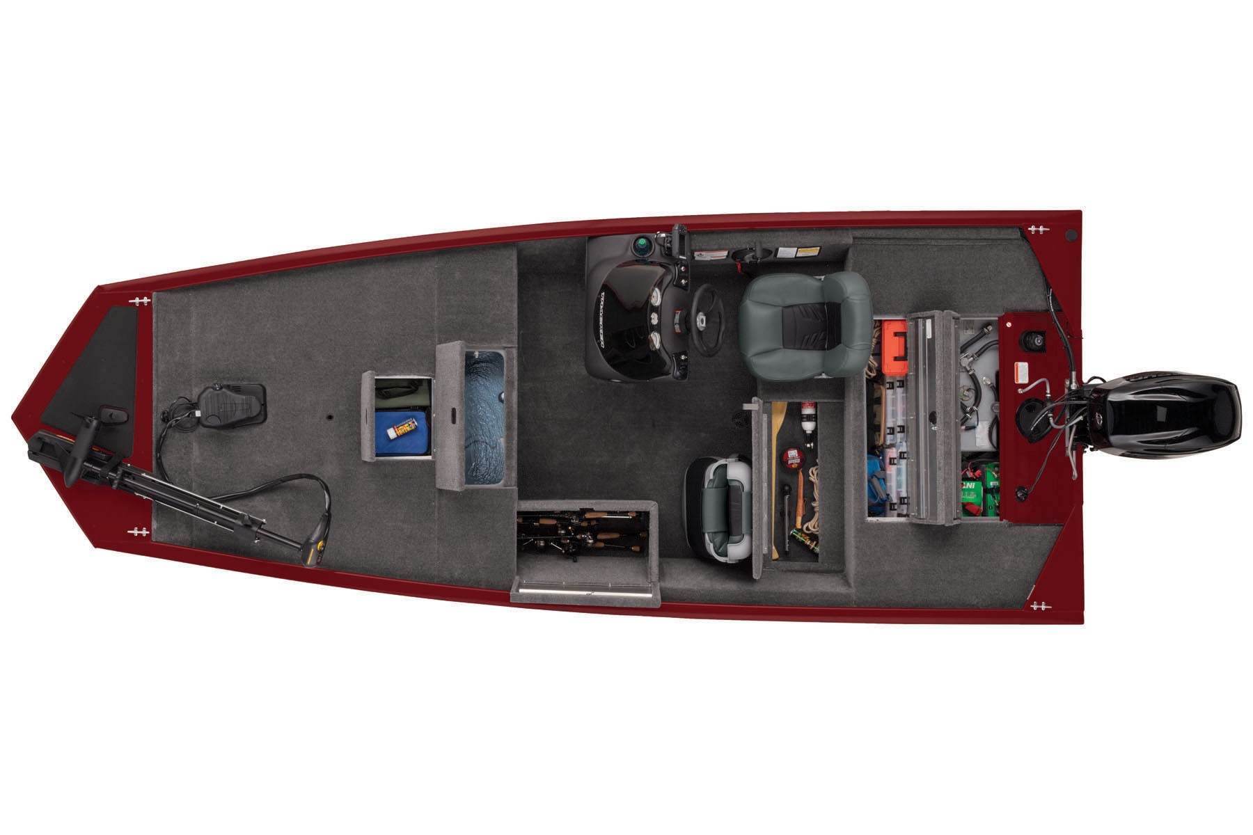 2019 PRO 170 - TRACKER Mod V Bass Boat