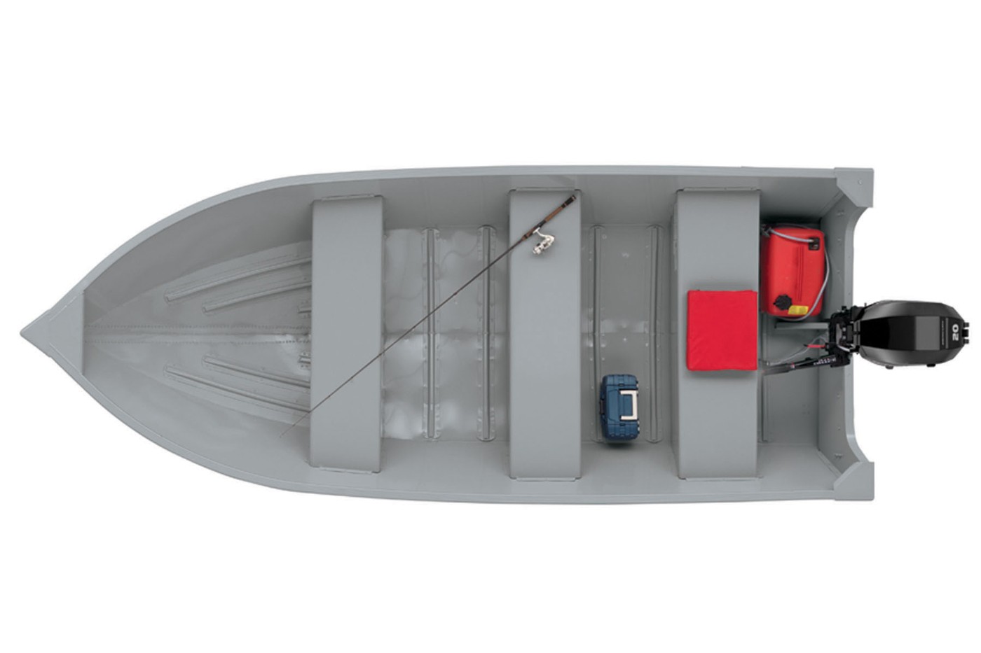 2019 Guide V-14 - TRACKER Deep V Utility Boat