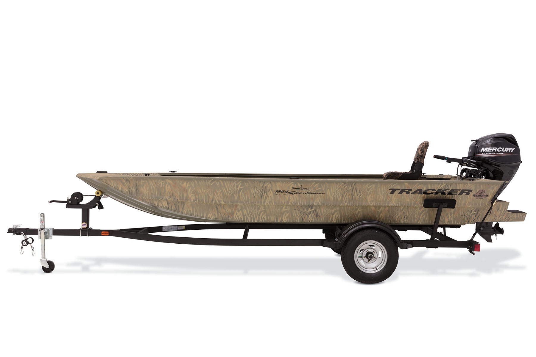 GRIZZLY 1654 T Sportsman - TRACKER Welded Jon Boat