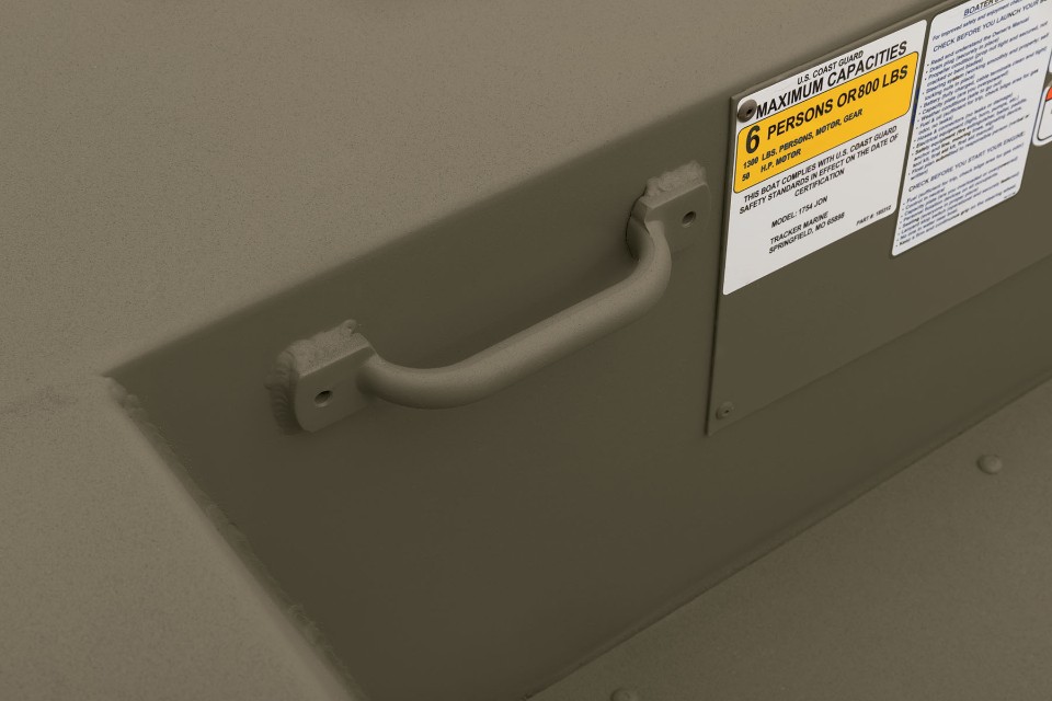 TRACKER GRIZZLY 1754 Utility | 17ft. 1in. Mod V Jon Boat