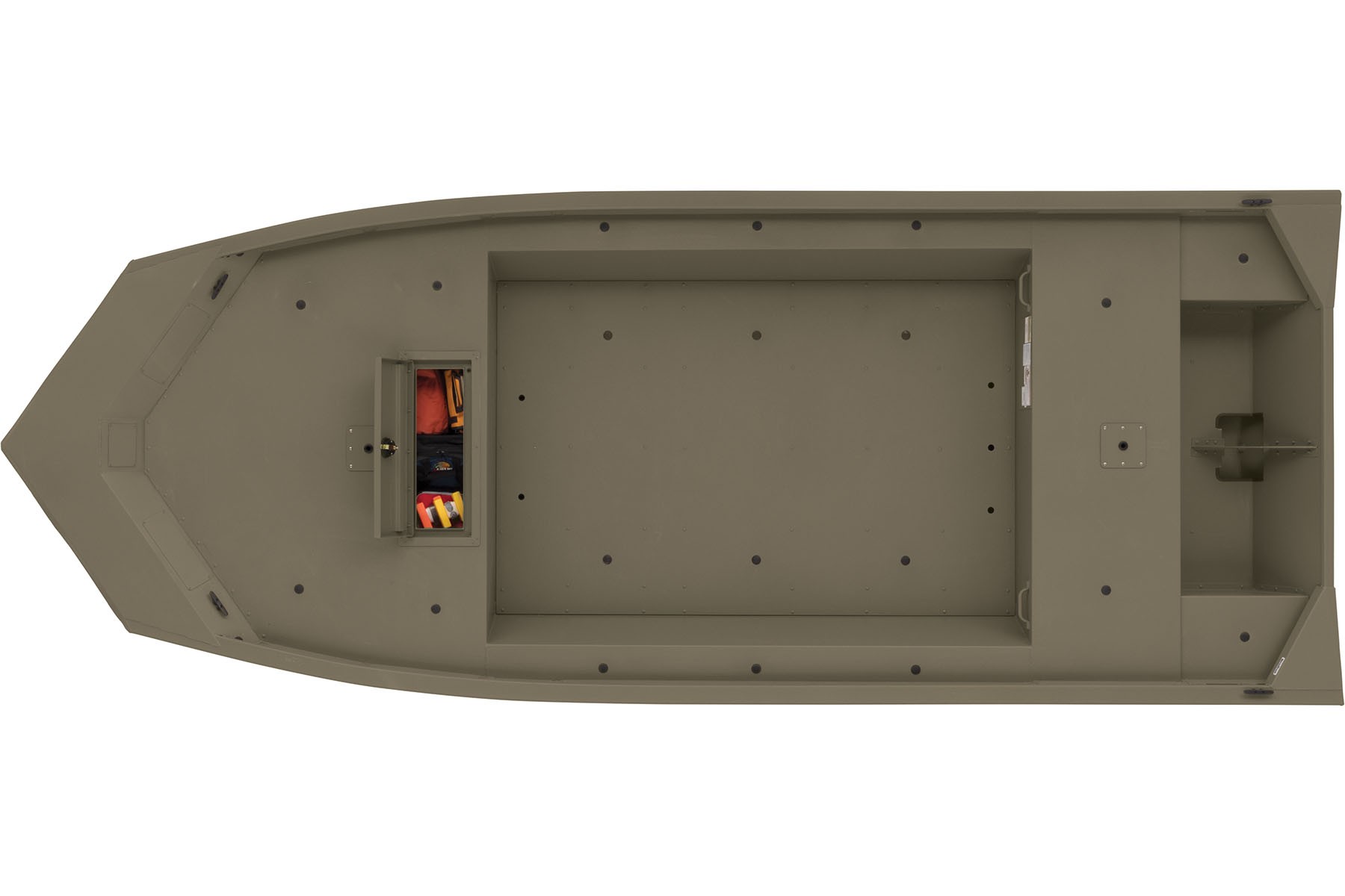 TRACKER GRIZZLY 1754 Utility | 17ft. 1in. Mod V Jon Boat