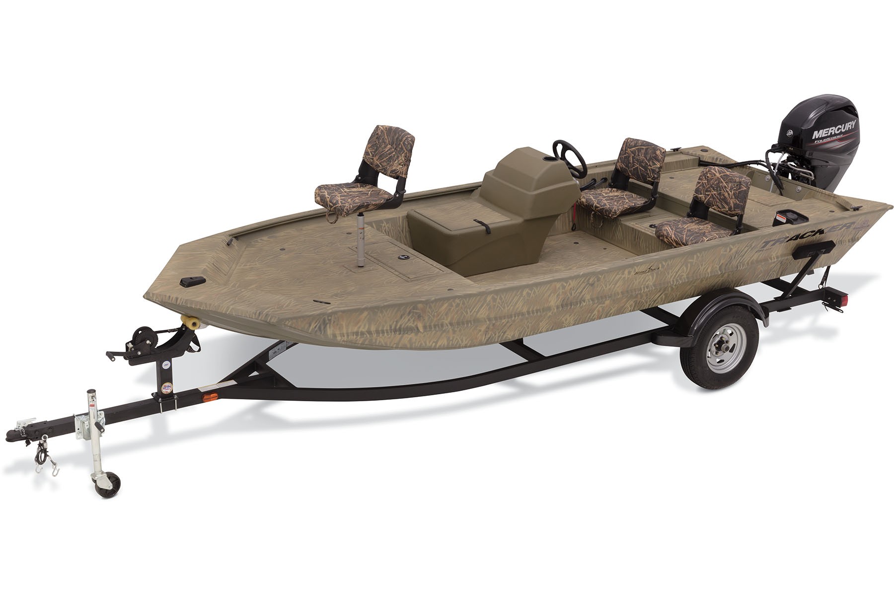 GRIZZLY 1754 SC - TRACKER Welded Jon Boat
