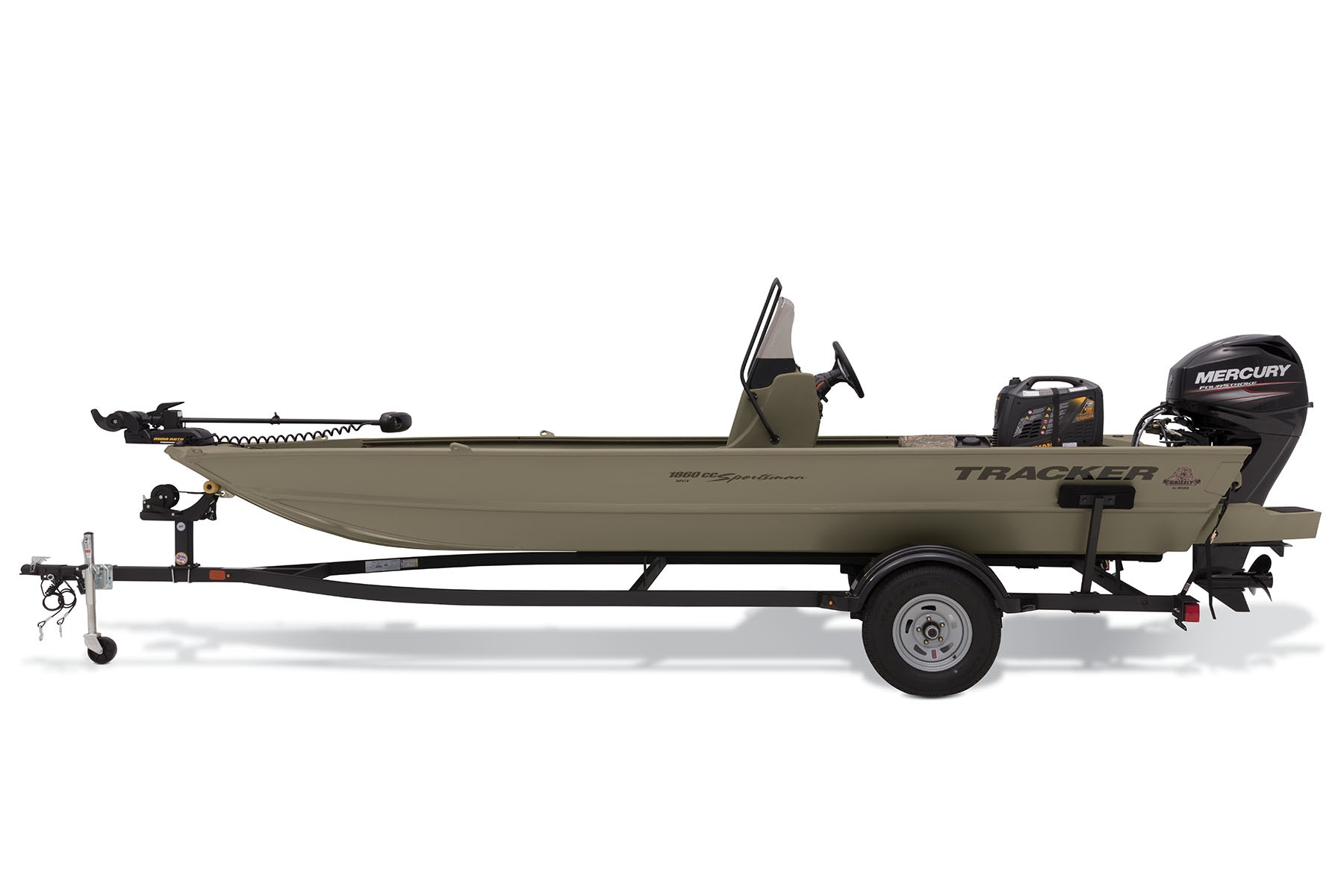GRIZZLY 1860 CC Sportsman - TRACKER Welded Jon Boat