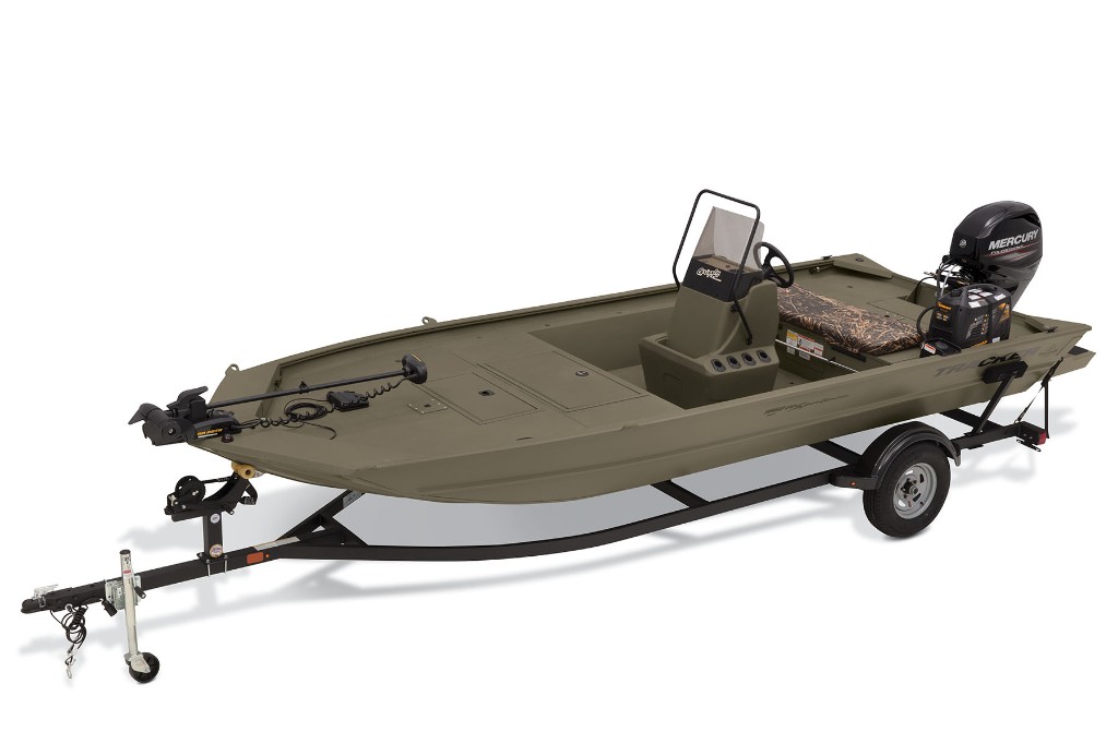 GRIZZLY 1860 CC Sportsman - TRACKER Welded Jon Boat