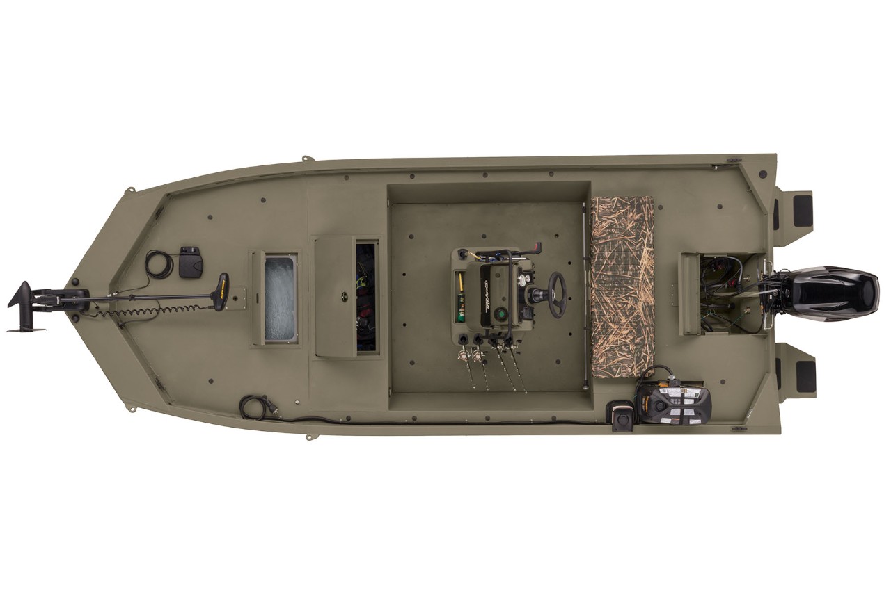 GRIZZLY 1860 CC Sportsman - TRACKER Welded Jon Boat