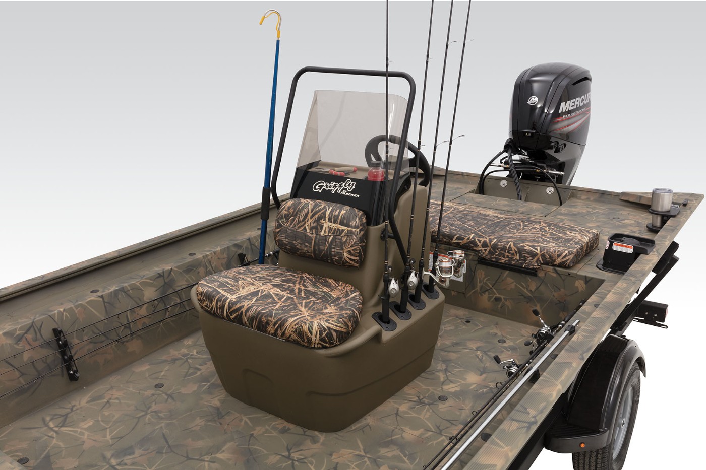 2020 GRIZZLY 1860 CC - TRACKER Hunt and Fish Jon Boat