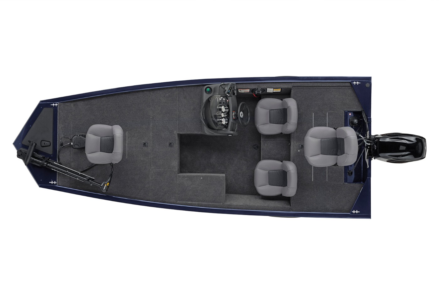 2020 PRO 170 - TRACKER Mod V Bass Boat