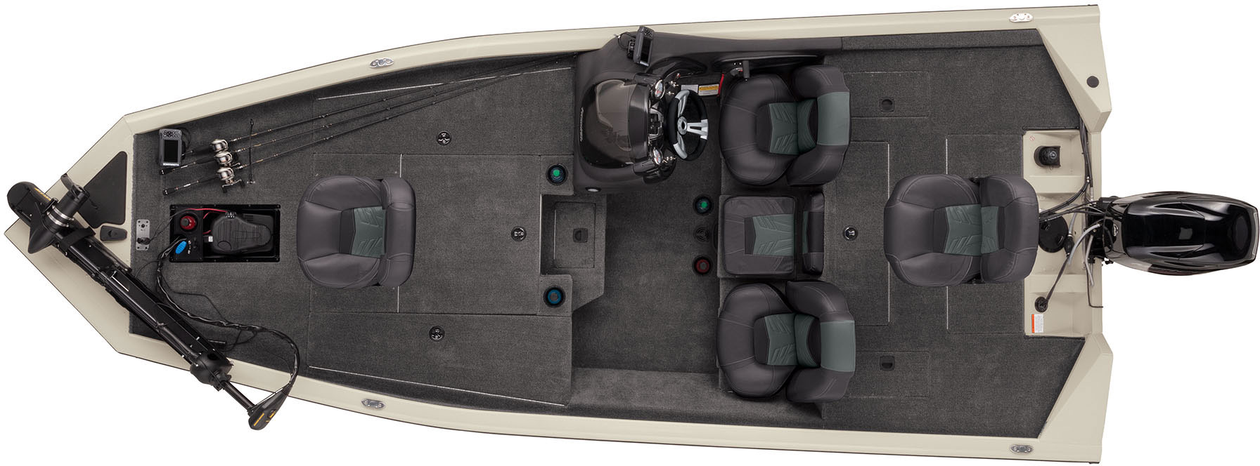 TRACKER Aluminum Mod V Bass Boats