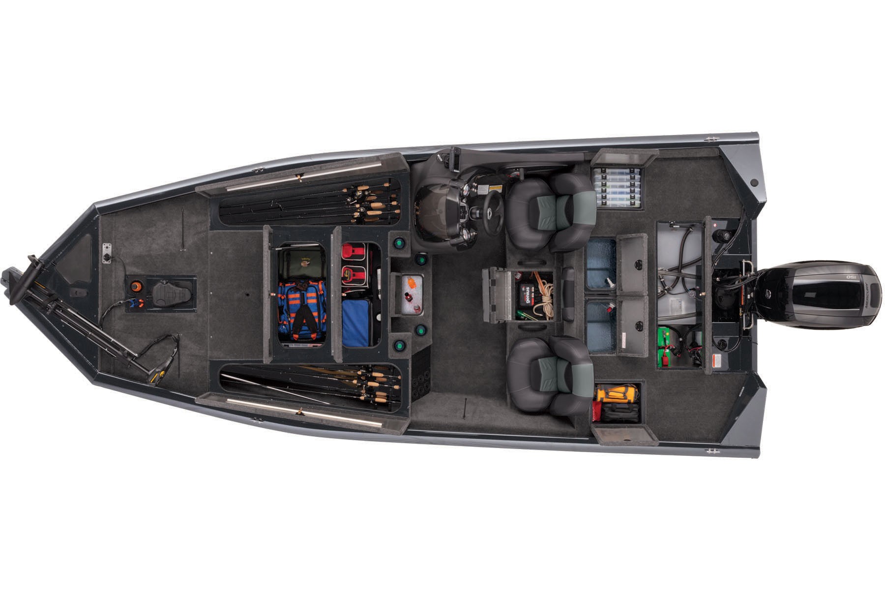 PRO TEAM 195 TXW - TRACKER Mod V Bass Boat