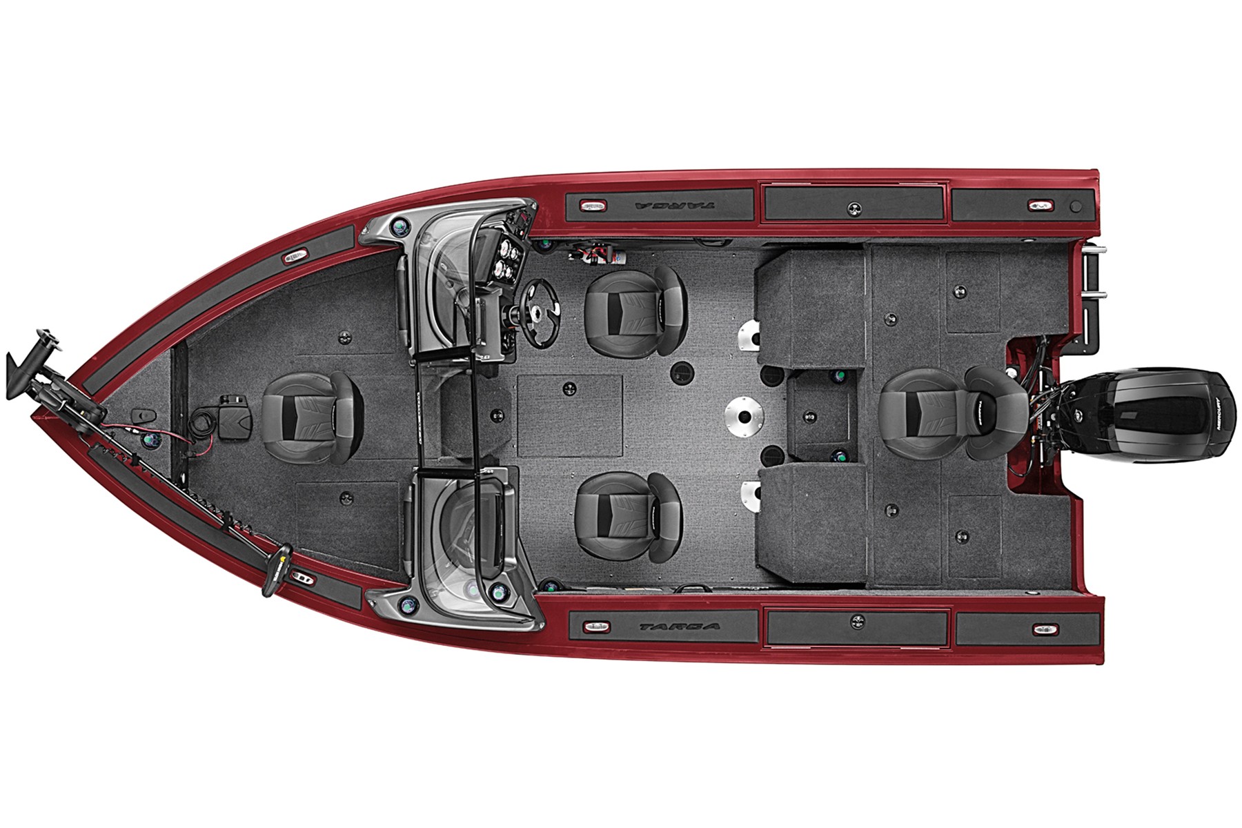 TARGA V-18 Combo - TRACKER Deep V Fish and Ski Boat