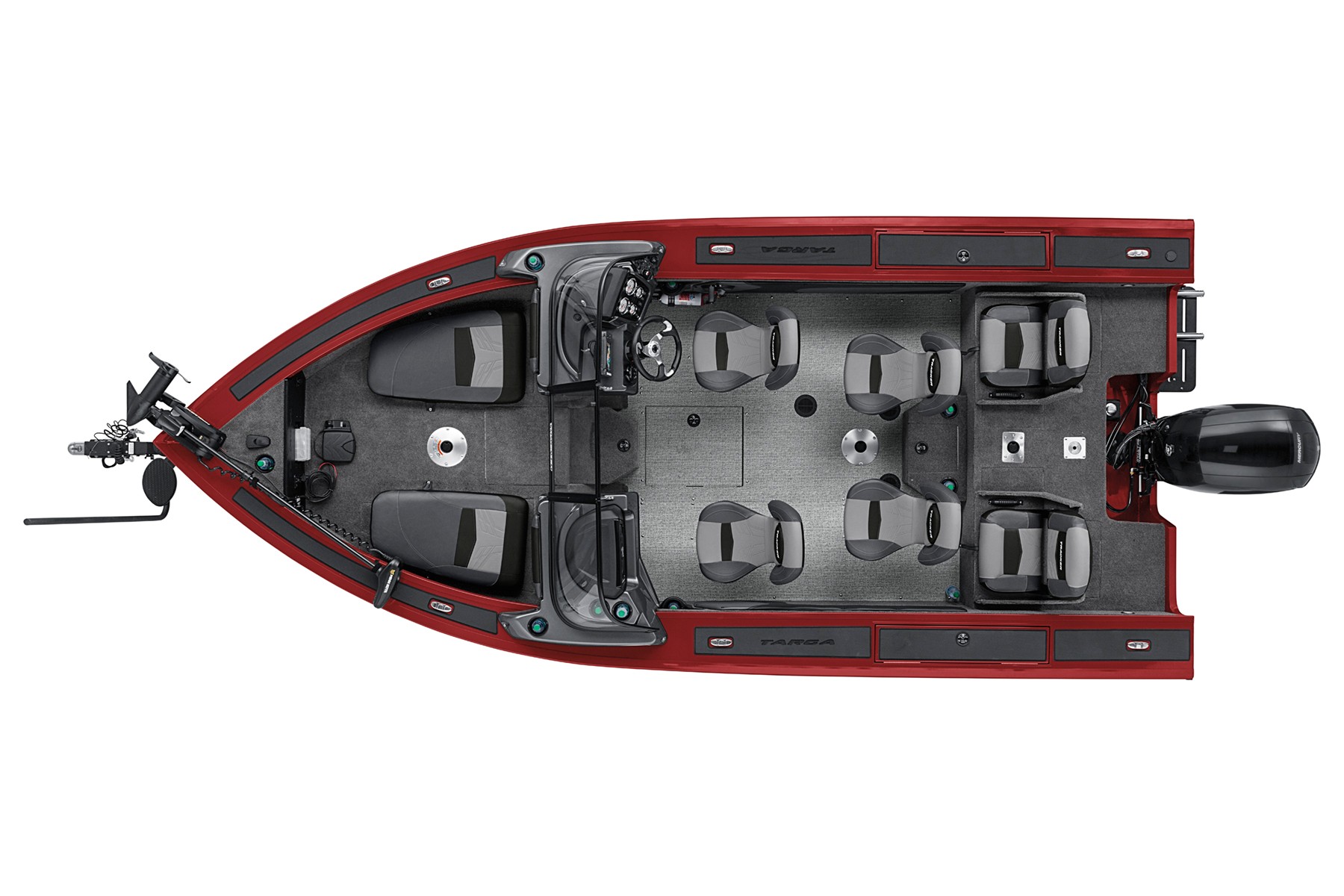 TARGA V-19 Combo - TRACKER Deep V Fish and Ski Boat