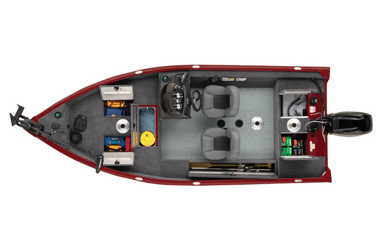 SUPER GUIDE V-16 SC - TRACKER Deep V Fishing Boat