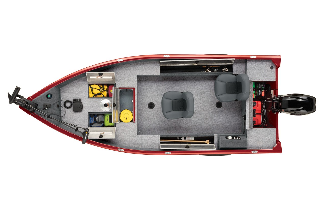 SUPER GUIDE V-16 T - TRACKER Deep V Fishing Boat