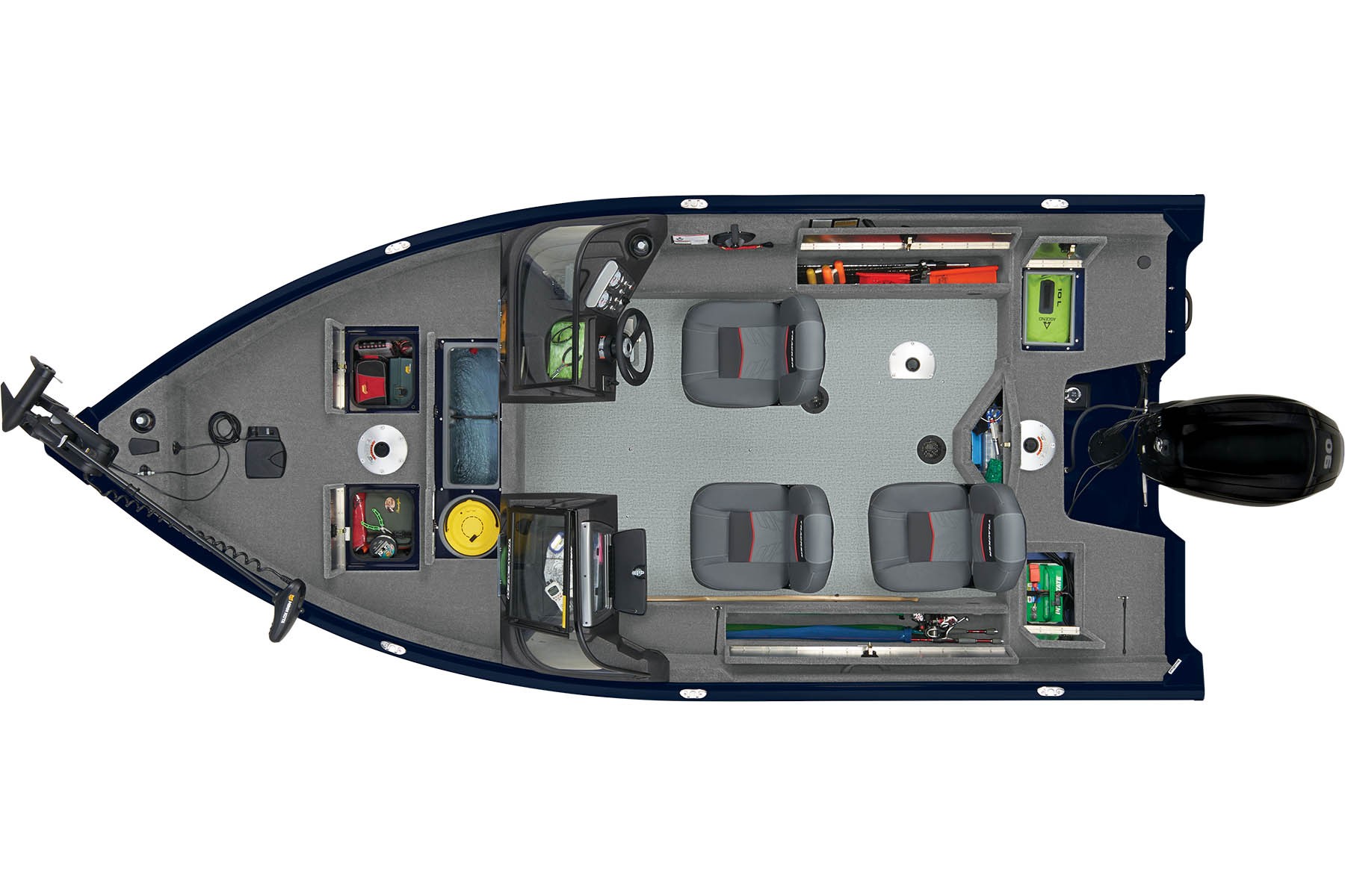 TRACKER Deep V Aluminum Multi-Species Boats