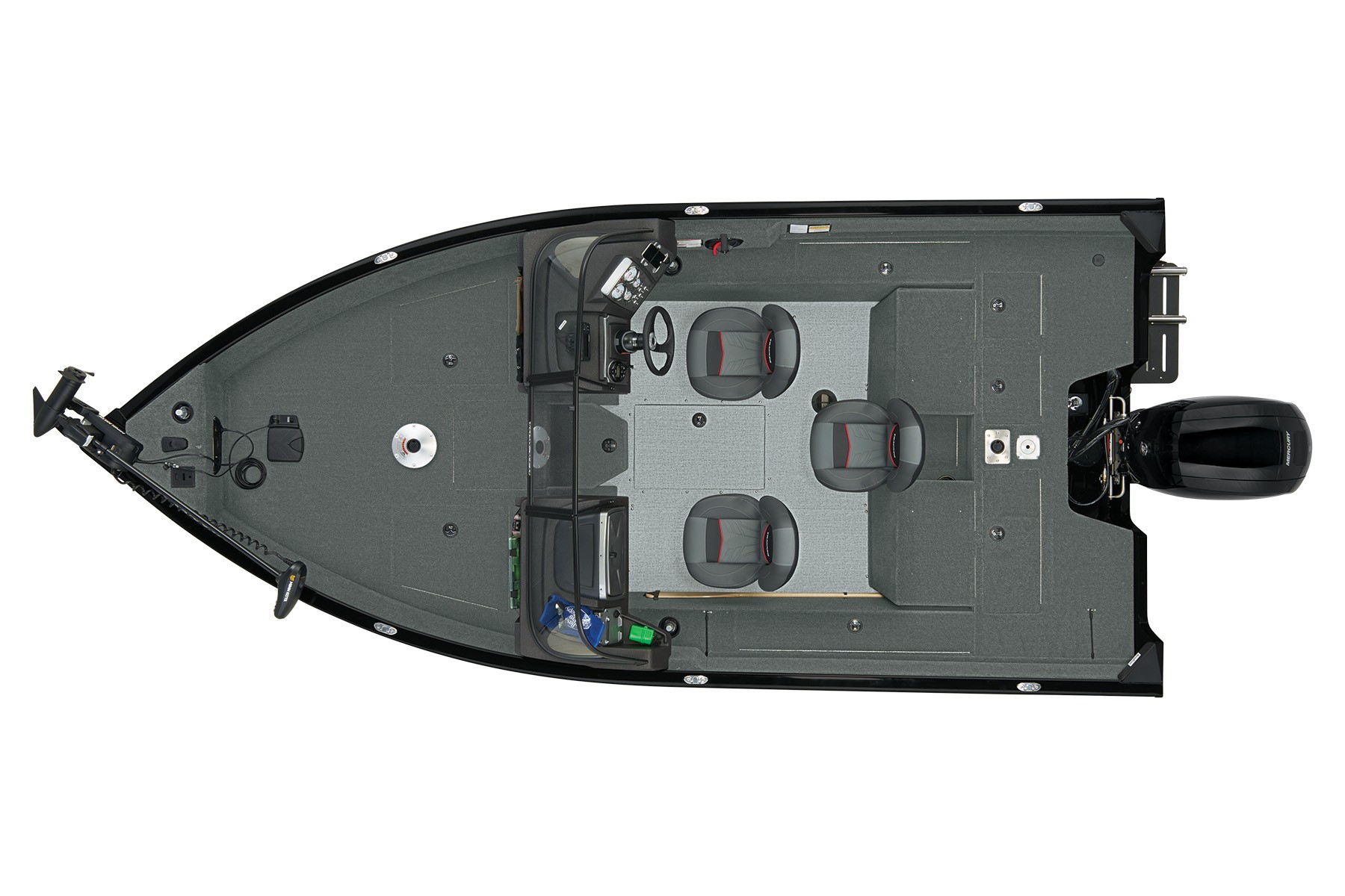 PRO GUIDE V-175 Combo - TRACKER Deep V Fish and Ski Boat
