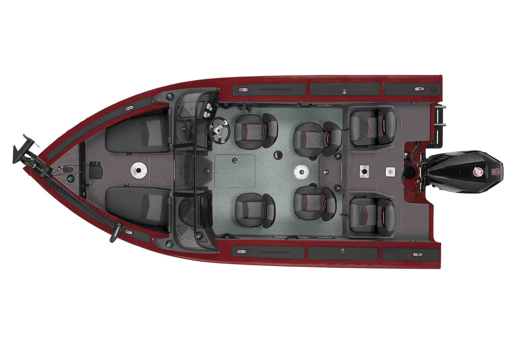 TARGA V-18 Combo - TRACKER Deep V Fish and Ski Boat