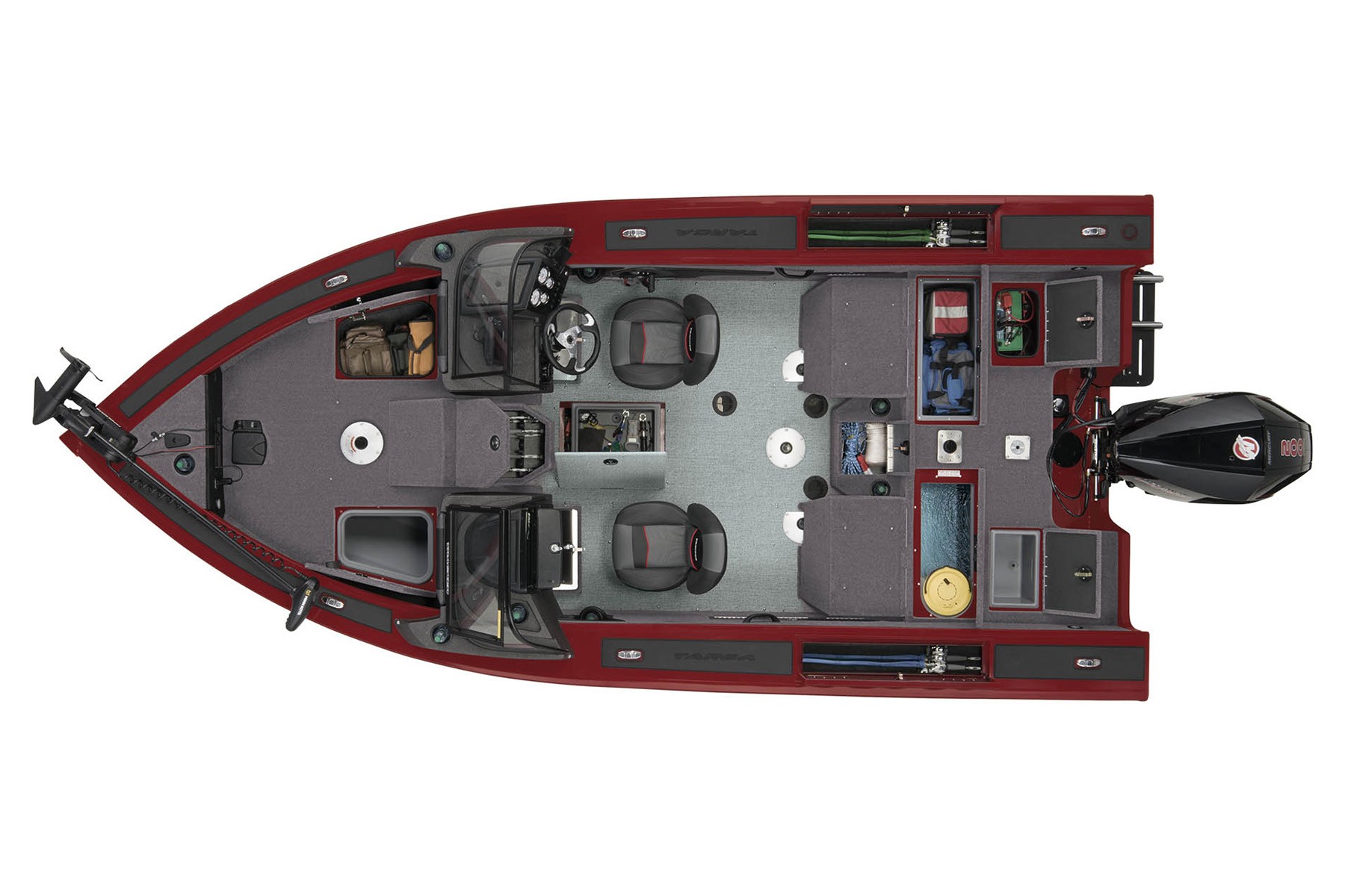 TARGA V-18 Combo - TRACKER Deep V Fish and Ski Boat