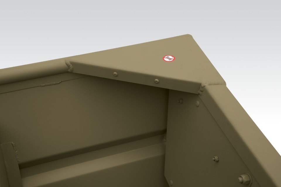 TOPPER 1236 - TRACKER Flat Bottom Jon Boat