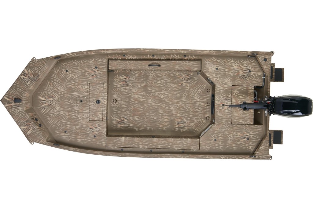 TRACKER GRIZZLY 1654 T Sportsman | 17ft. 4in. Tiller Jon Boat