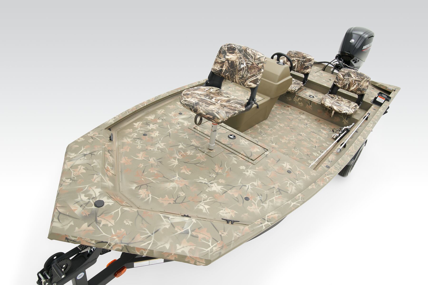 TRACKER GRIZZLY 1754 SC | 17ft. 1in. Side Console Jon Boat