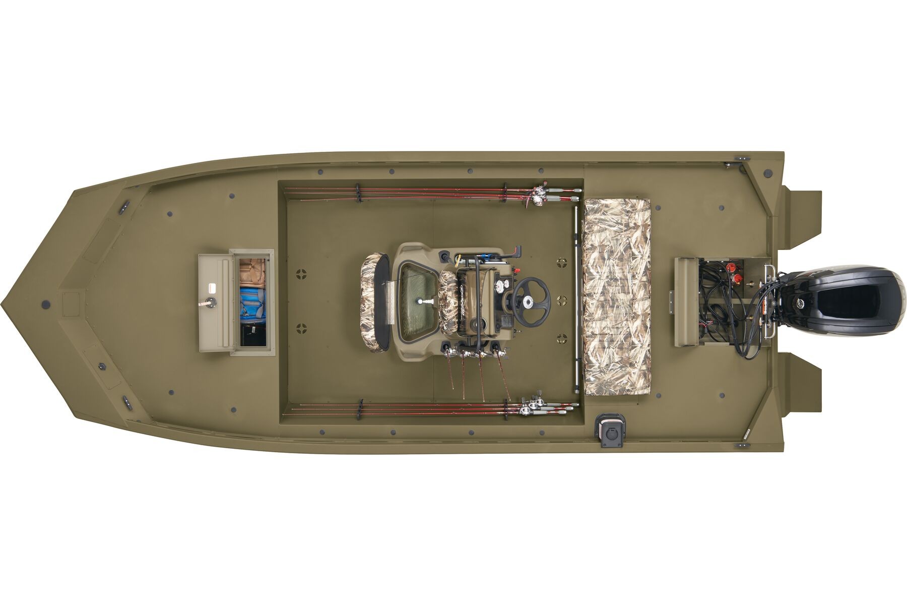 GRIZZLY 1860 CC - TRACKER Welded Jon Boat