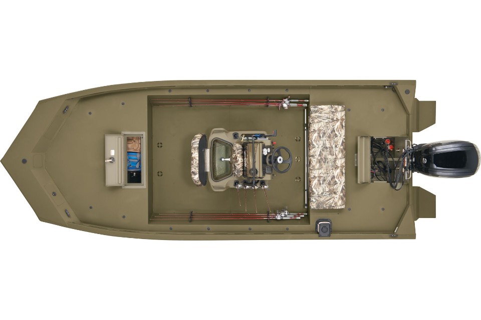 GRIZZLY 1860 CC - TRACKER Welded Jon Boat