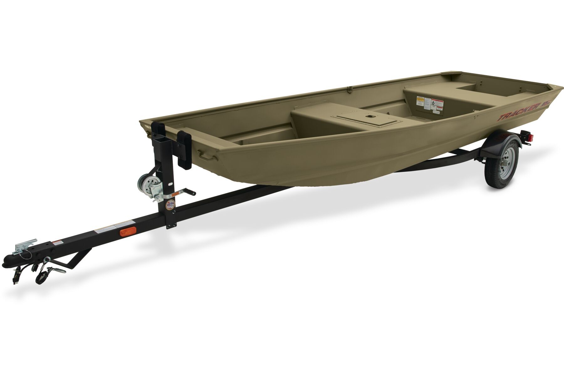 GRIZZLY 15 - TRACKER Flat Bottom Jon Boat