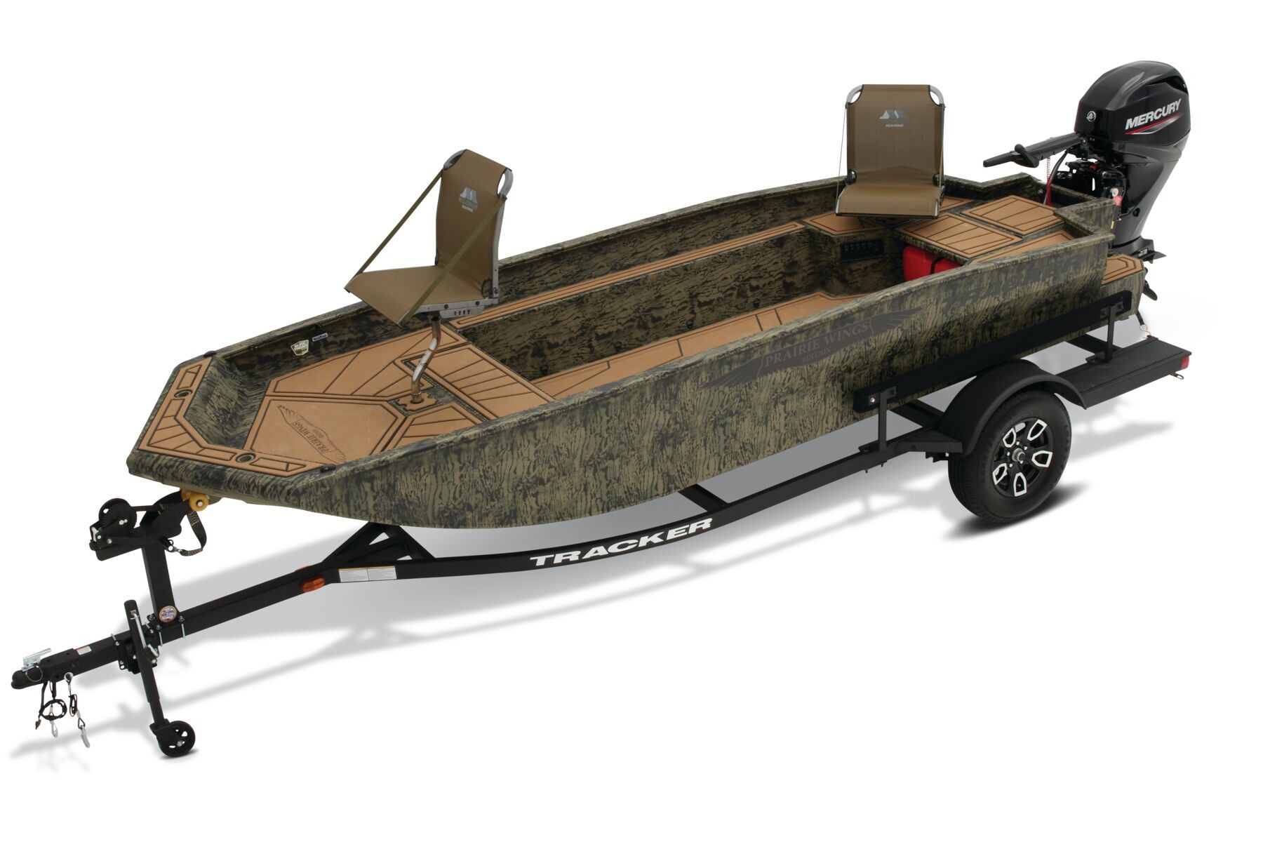 TRACKER GRIZZLY 1650 T Prairie Wings Edition | 16ft. 4in. Duck Boat