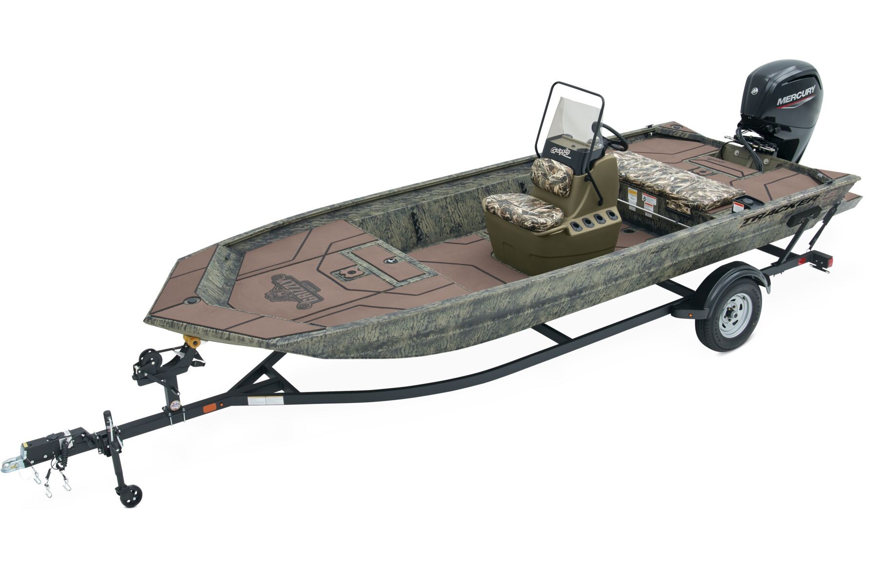 TRACKER GRIZZLY 1860 CC | 19ft. 2in. Center Console Jon Boat