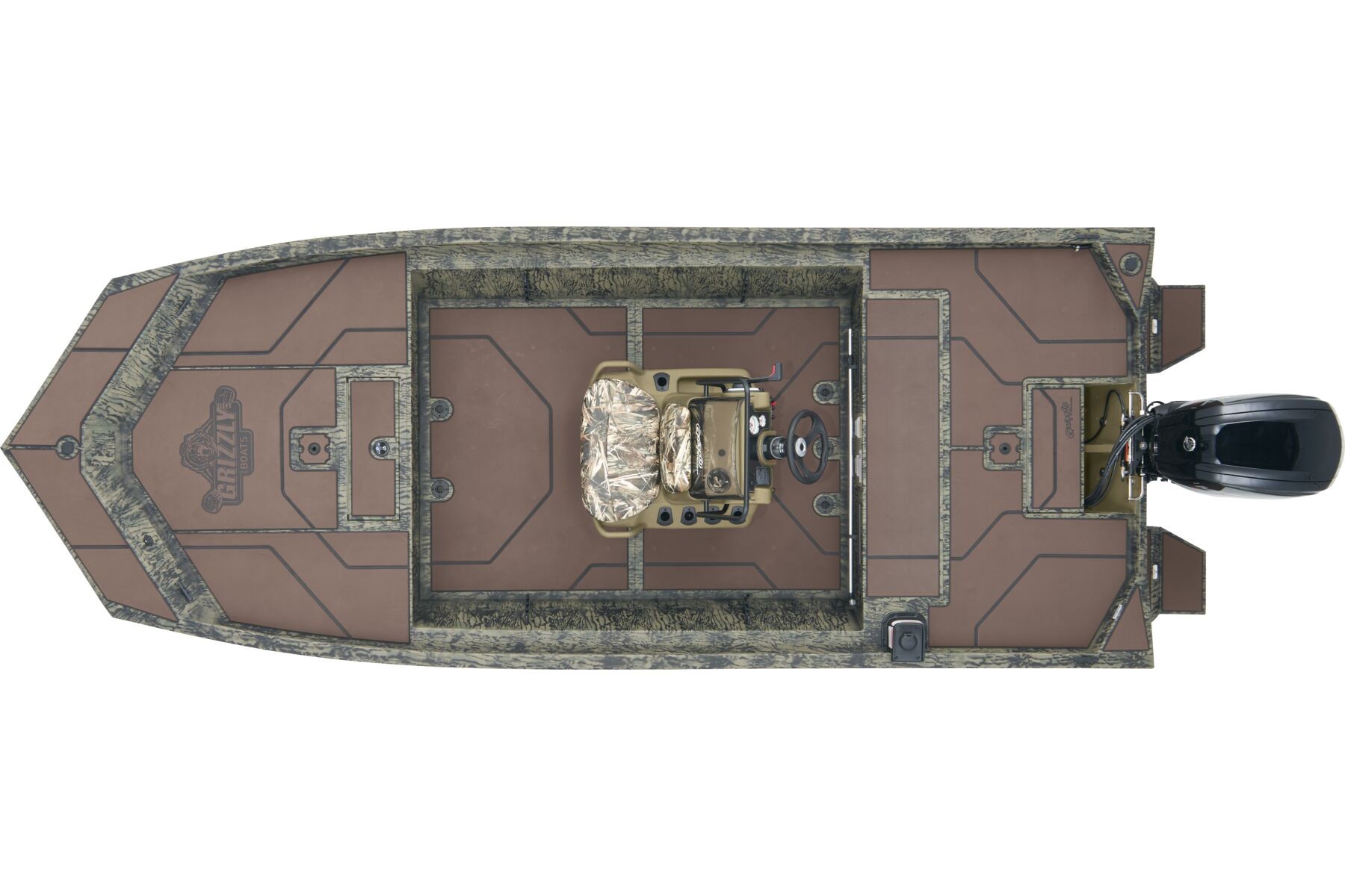 TRACKER GRIZZLY 1860 CC | 19ft. 2in. Center Console Jon Boat