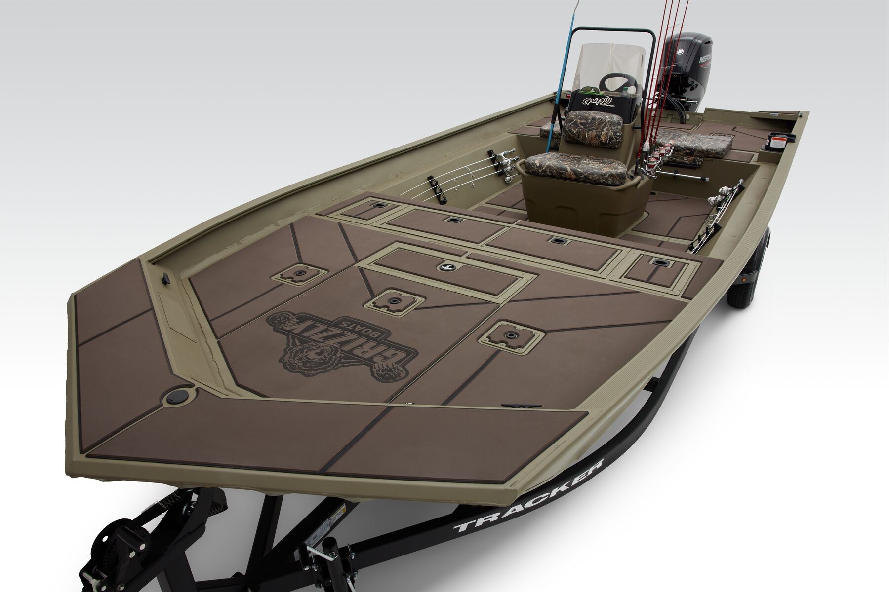TRACKER GRIZZLY 2072 CC | 21ft. 5in. Center Console Jon Boat