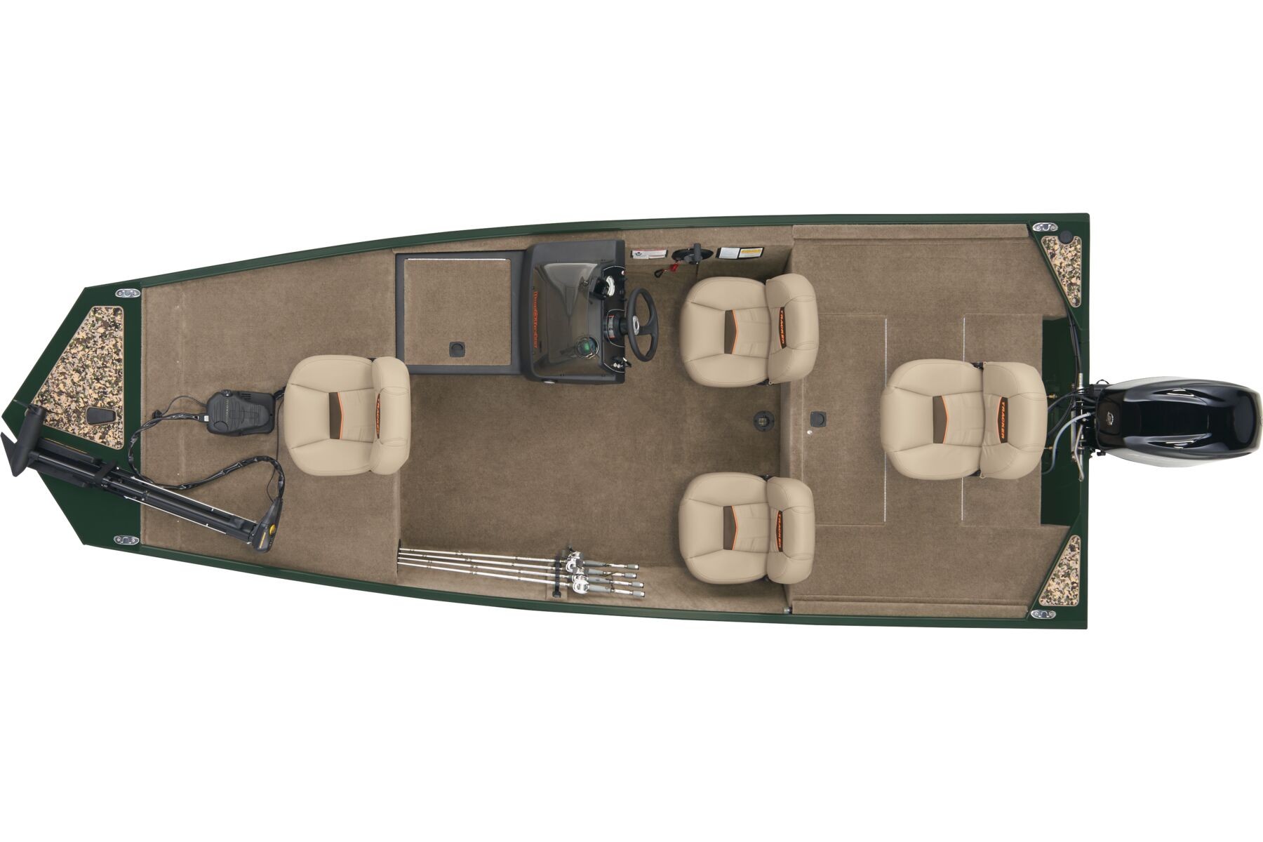 BASS TRACKER Classic Limited | 16ft. 8in. Mod V Bass Boat