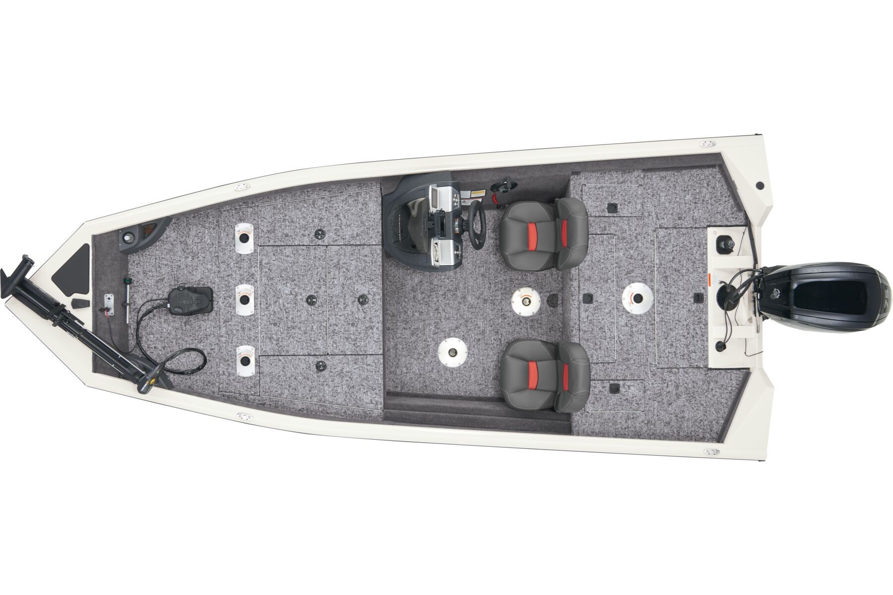 TRACKER PRO TEAM 175 Crappie Edition | 17ft. 7in. Mod V Bass Boat