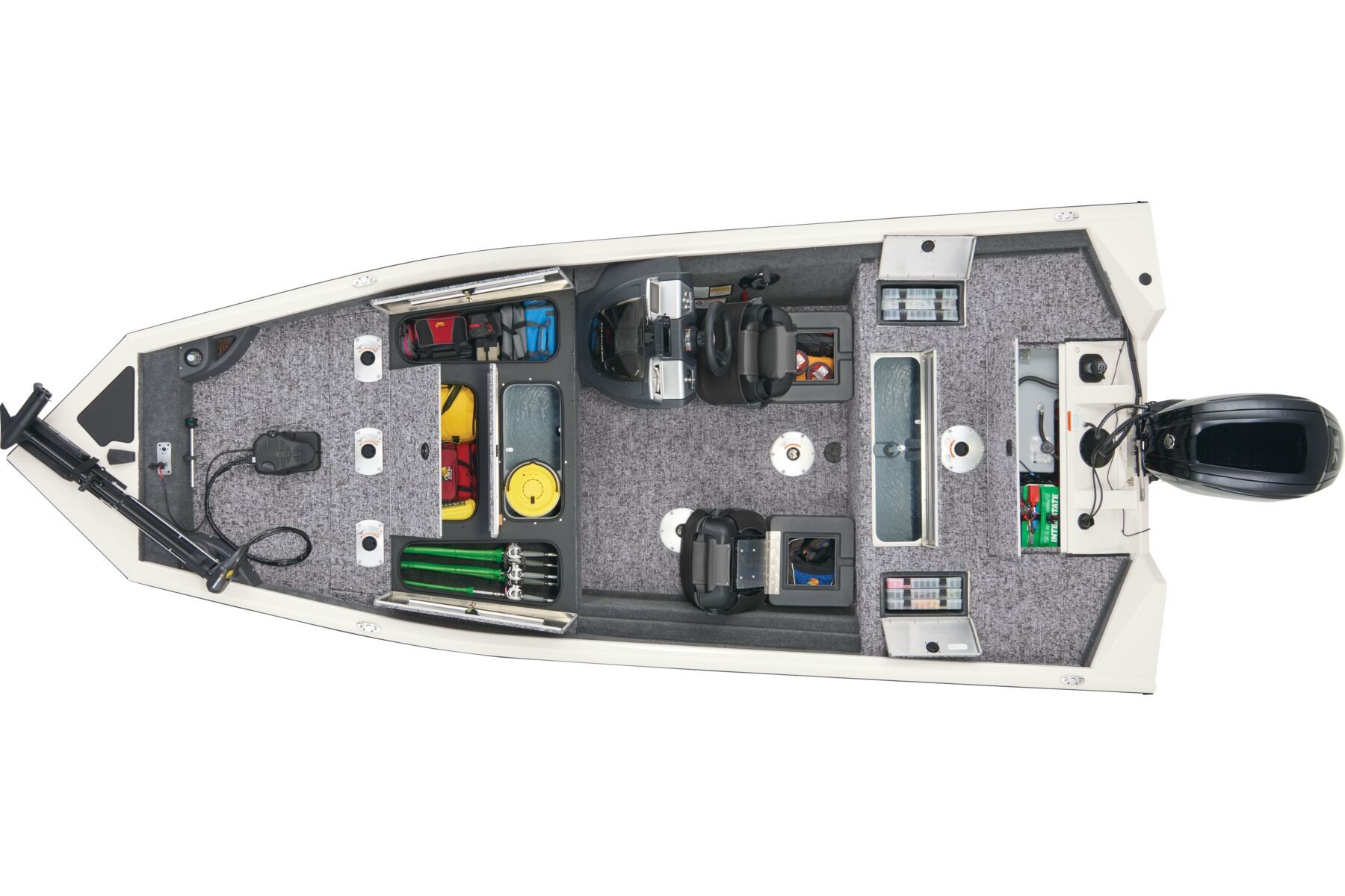 TRACKER PRO TEAM 175 Crappie Edition | 17ft. 7in. Mod V Bass Boat