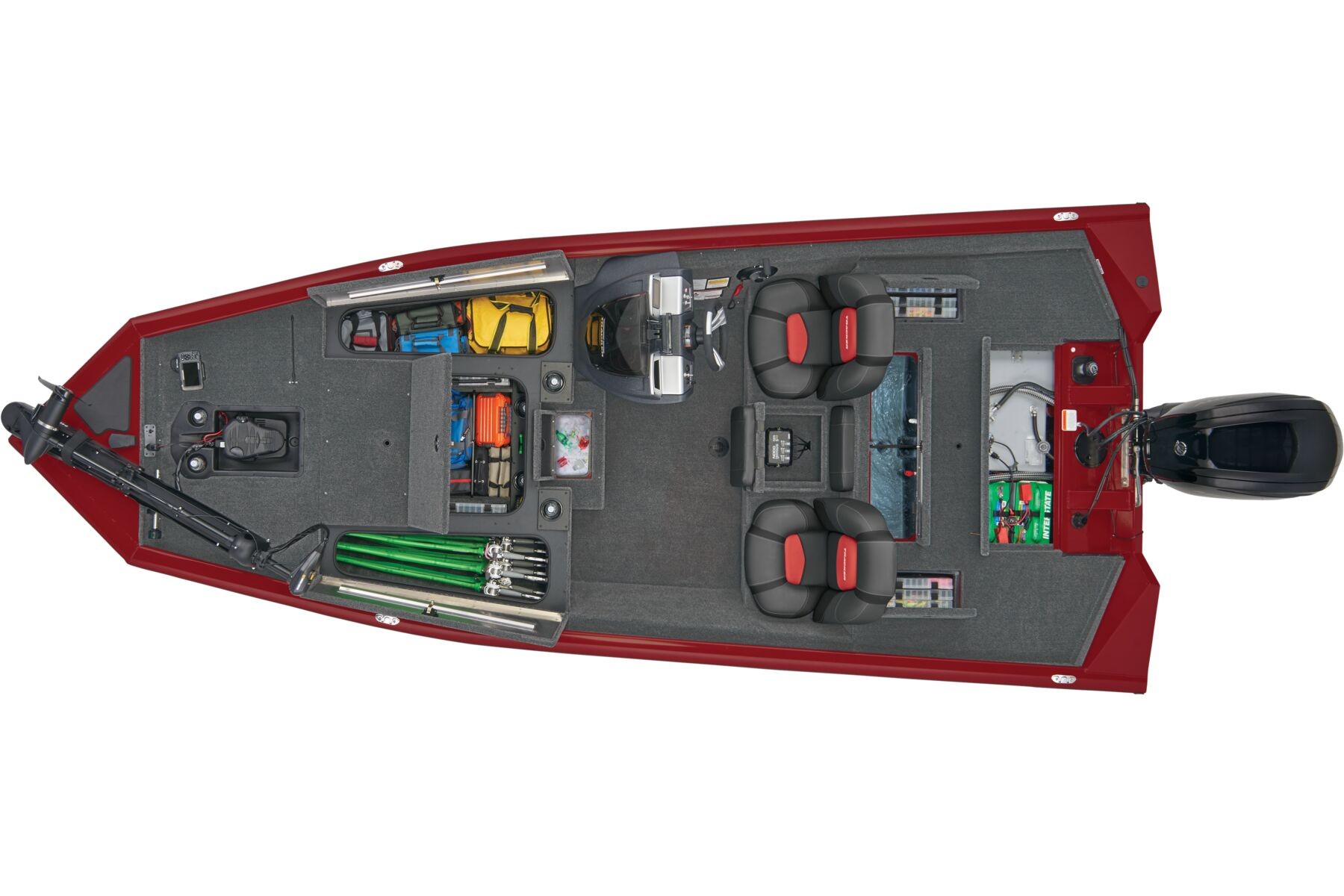 TRACKER PRO TEAM 175 | 17ft. 7in. Mod V Bass Boat