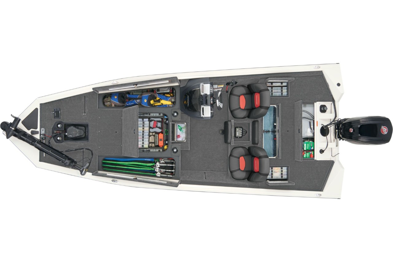 TRACKER PRO TEAM 190 | 18ft. 7in. Mod V Bass Boat
