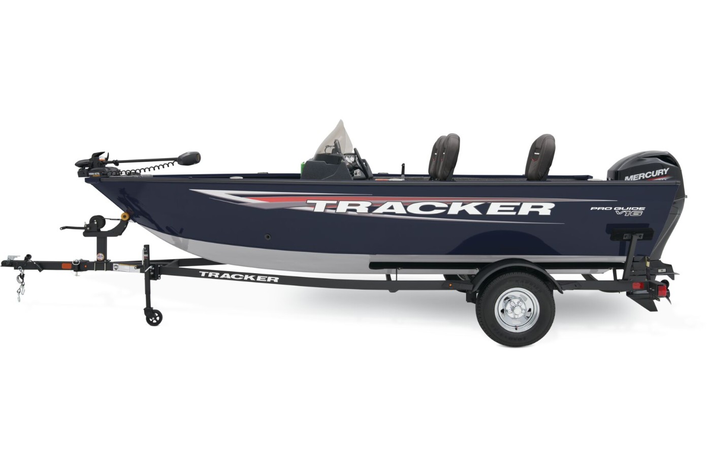 TRACKER PRO GUIDE V-16 SC | 16ft. 6in. Deep V Multi-Species Boat