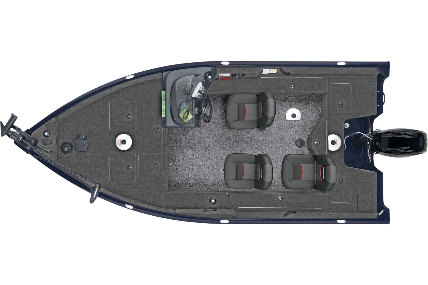 TRACKER PRO GUIDE V-16 SC | 16ft. 6in. Deep V Multi-Species Boat