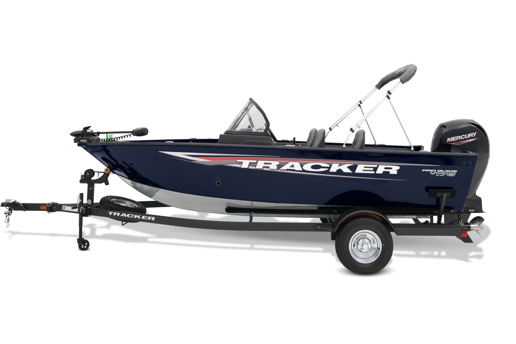 TRACKER PRO GUIDE V-175 Combo | 17ft. 7in. Deep V Fish and Ski Boat