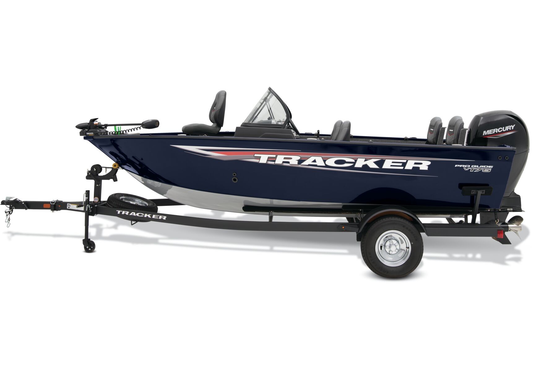TRACKER PRO GUIDE V-175 Combo | 17ft. 7in. Deep V Fish and Ski Boat