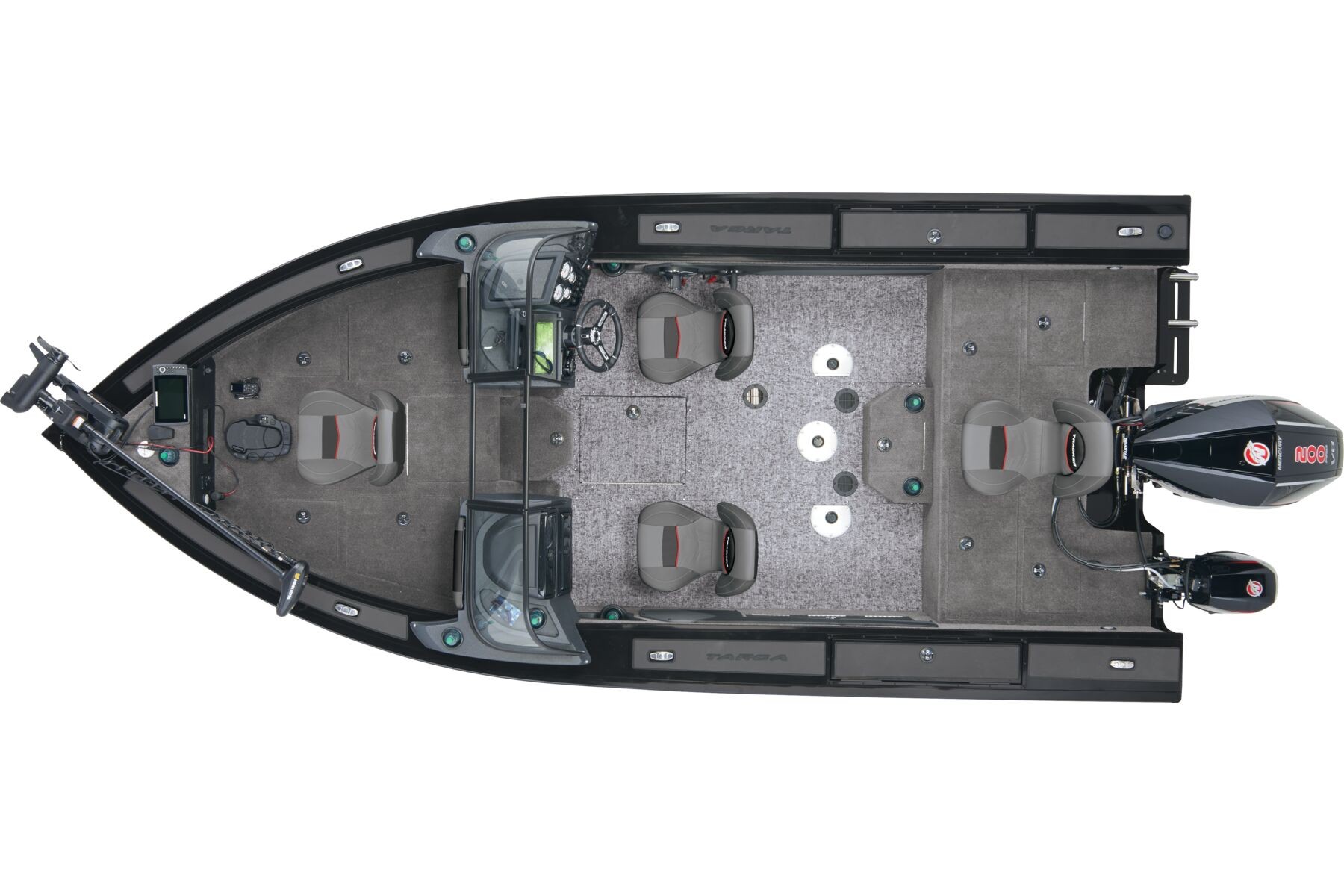 TRACKER TARGA V-19 WT | 19ft. Deep V Fishing Boat