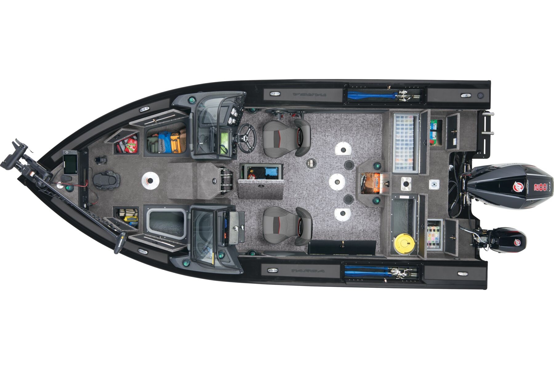 TRACKER TARGA V-19 WT | 19ft. Deep V Fishing Boat