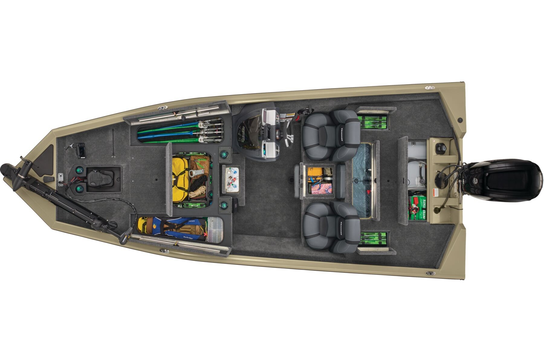 PRO TEAM 175 | 17ft. 7in. Mod V Bass Boat